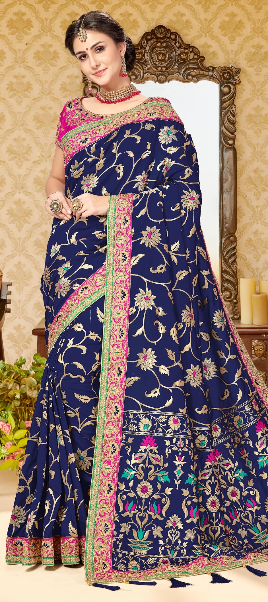 Border - Sarees: Shop online Bridal Wedding Sarees, Party Wear ...